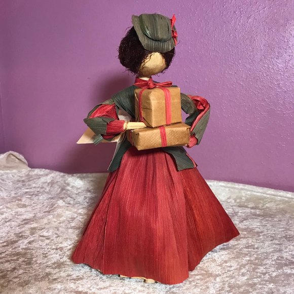 Judy Willis | Art | Christmas Cassie Corn Husk Doll By Judy Willis ...